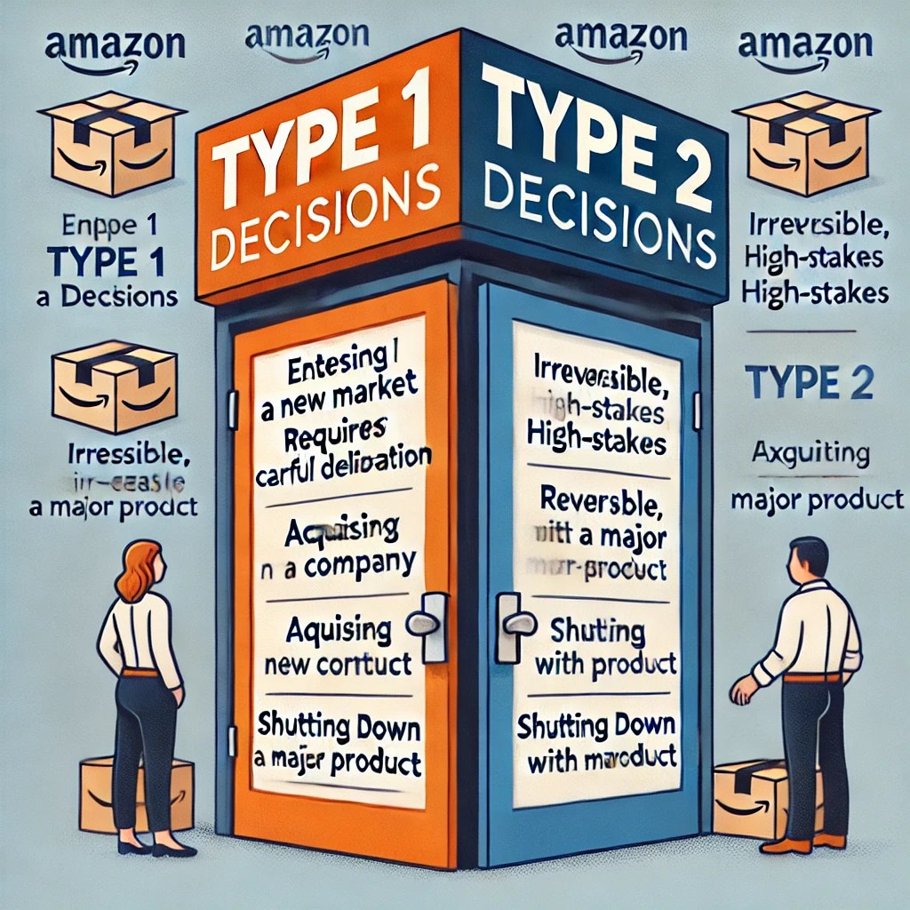 Amazon’s Type 1 vs. Type 2 Decisions: A Framework for Effective ...